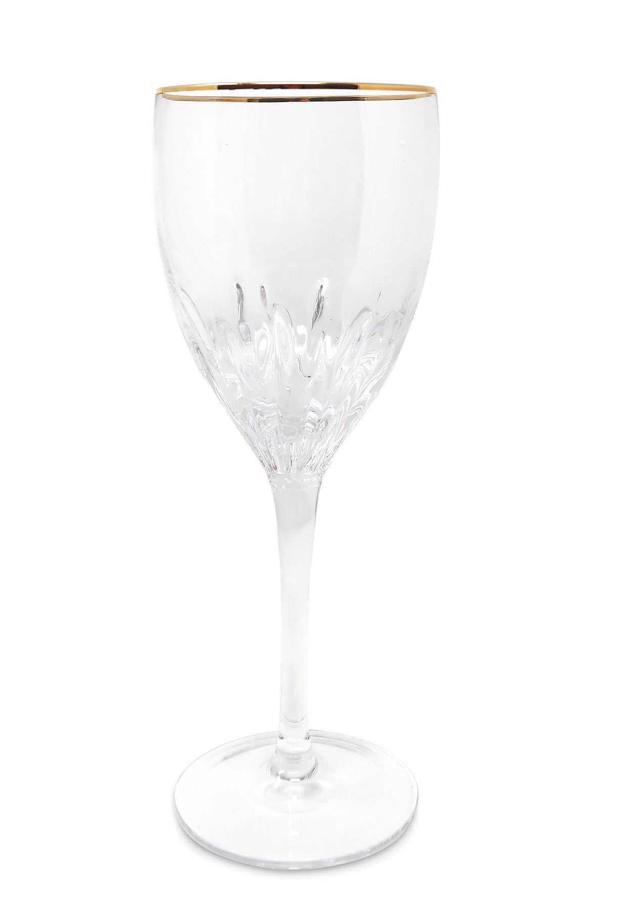 Optic Glasses with Gold Rim Set of 6 – Jubilee Party