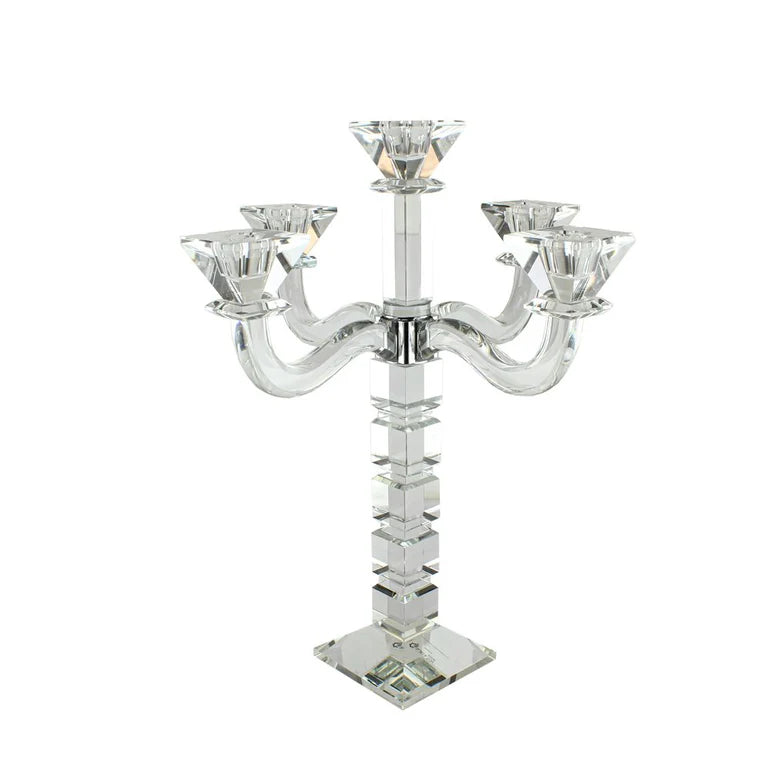Crystal Candelabra Square Design – Jubilee Party